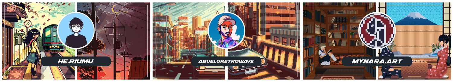 Pixel Art Collection | Buy Anime and Comic Acrylic Wall Art Online ...