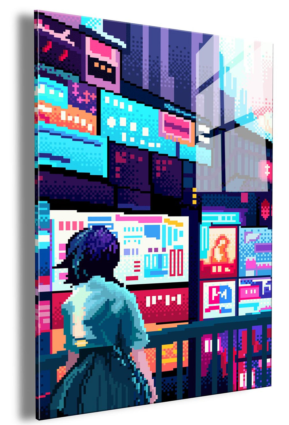Pixel Art Collection | Buy Anime and Comic Acrylic Wall Art Online ...