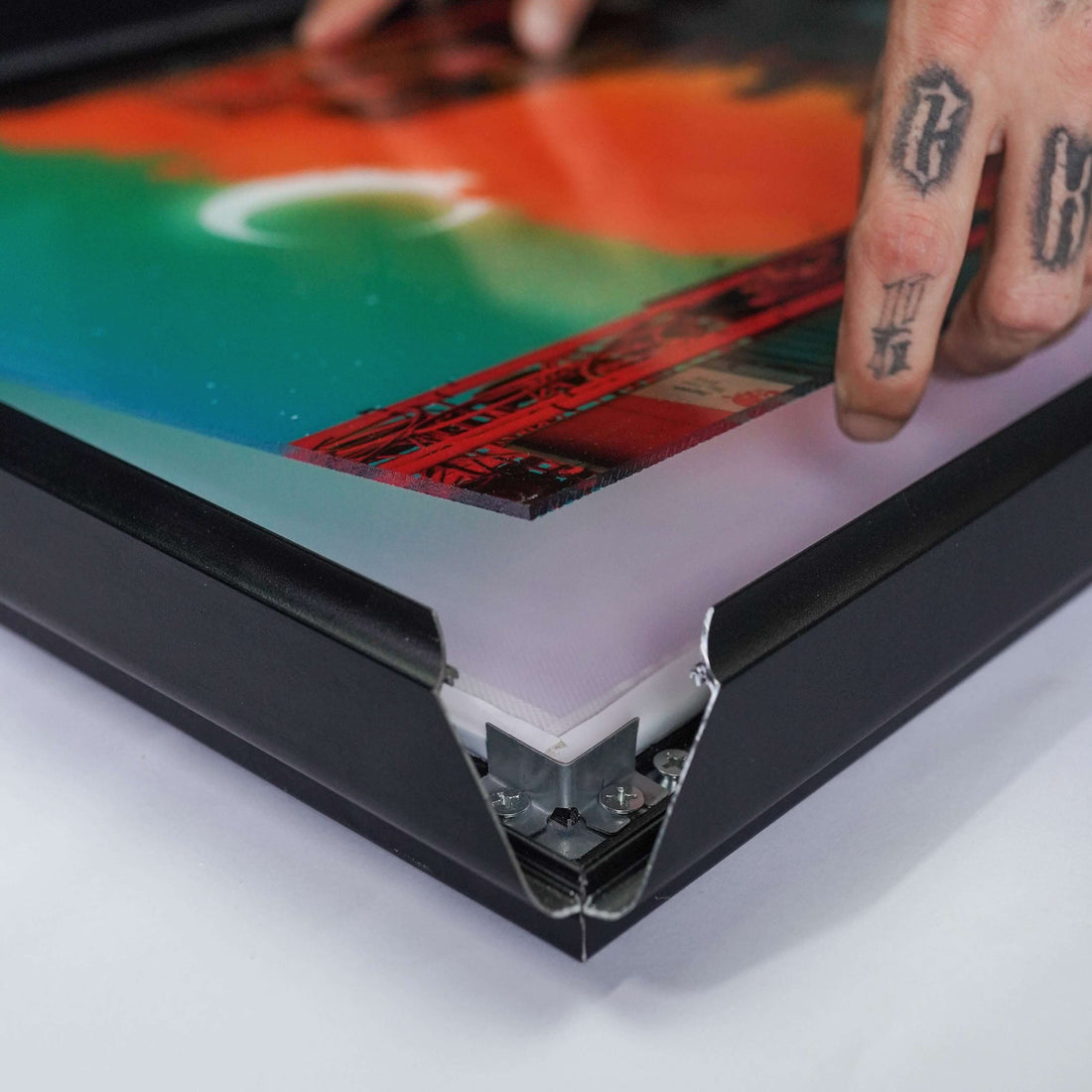 Buy RGB and LED Lightbox Frame | Slim Backlit Poster Frame – gallerypanda